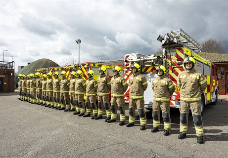Wholetime Firefighter Graduates join RBFRS | Royal Berkshire Fire and ...