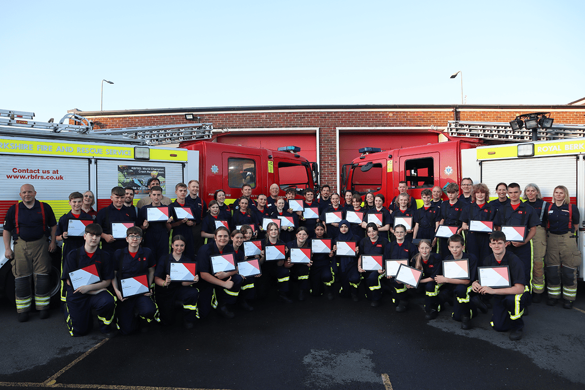 Royal Berkshire Fire and Rescue Service’s Fire Cadets Recognised for ...