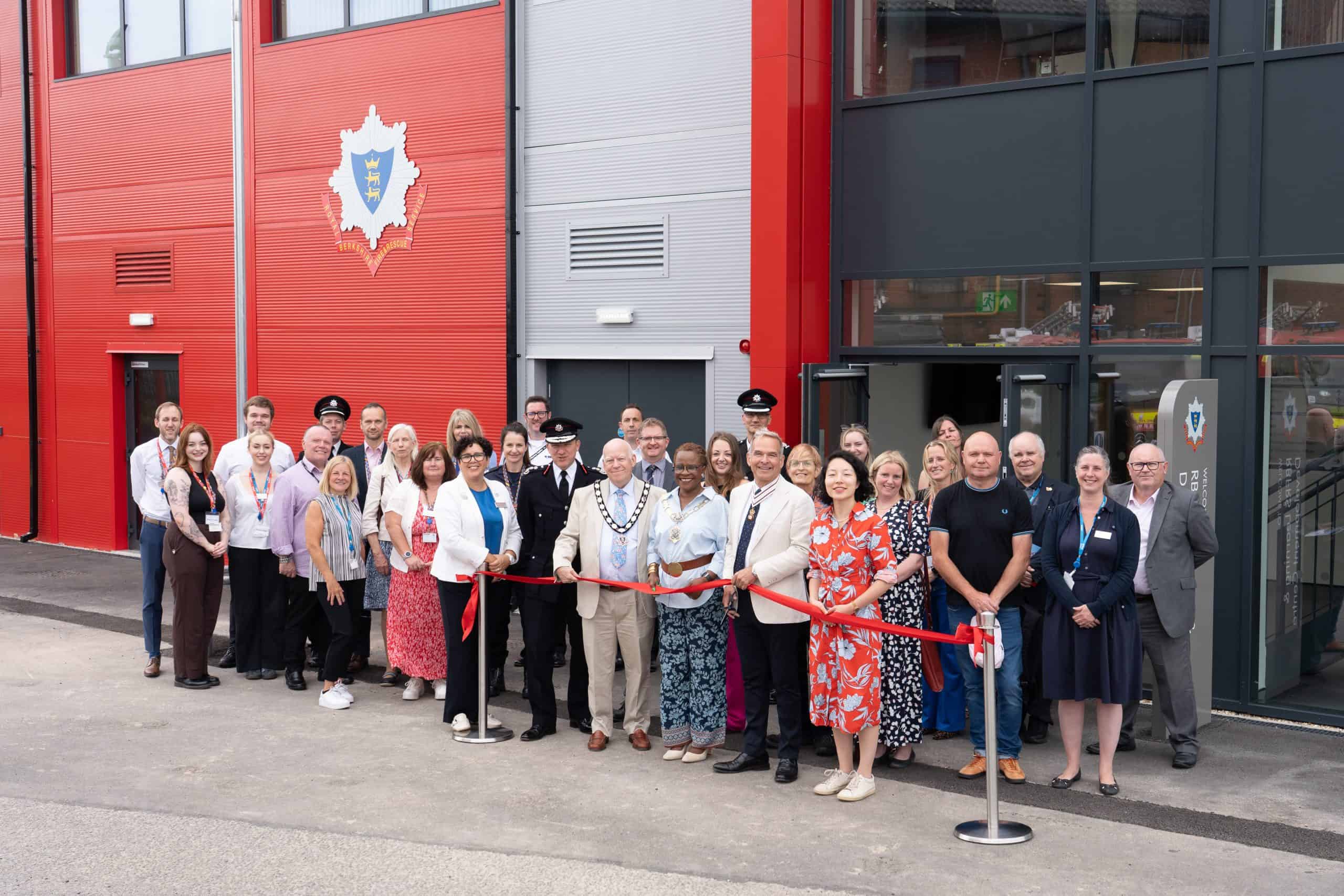 Fire Service Opens New Training Facility in Berkshire | Royal Berkshire ...